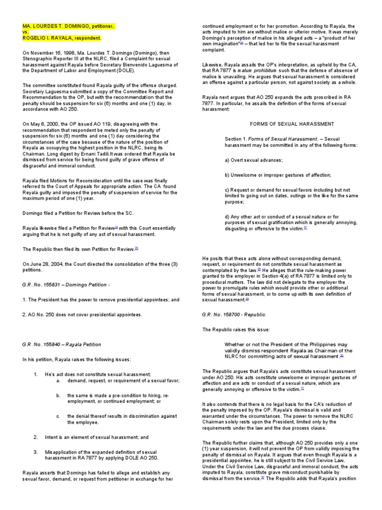 ra 7877 - philippin news collections