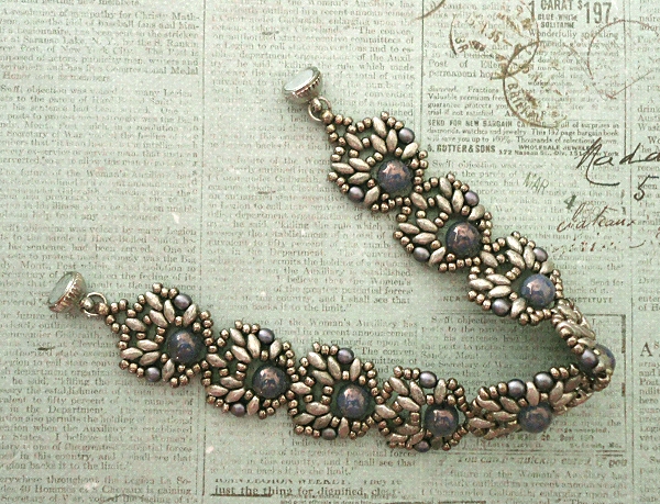 Linda's Crafty Inspirations: Buttercup Bracelet - Milky Alexandrite ...
