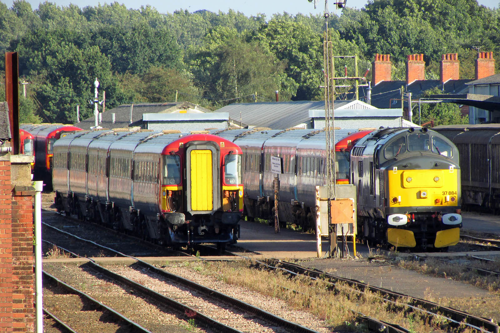 47s and other Classic Power at Southampton: Eastleigh Works, 12th ...