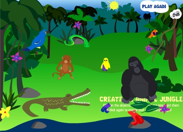 English at the Park: Create a Jungle (1st, 2nd & 3rd grade)