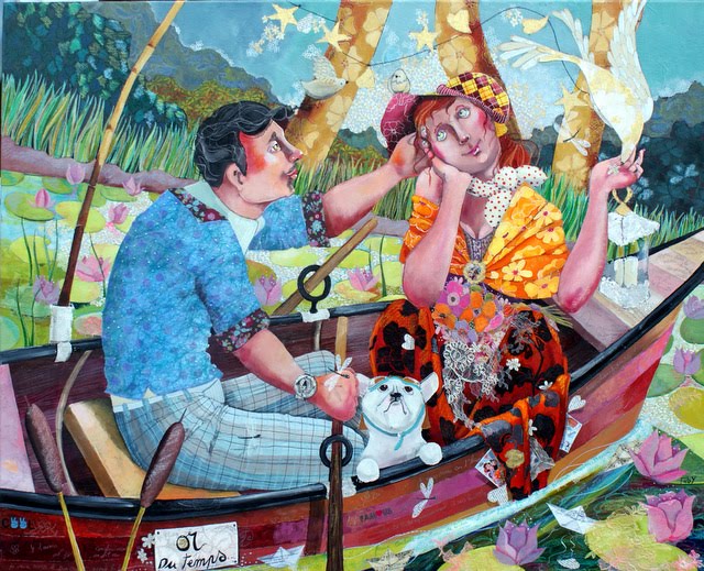 ilustracoes: Os enamorados de Faby Artiste / So much in love