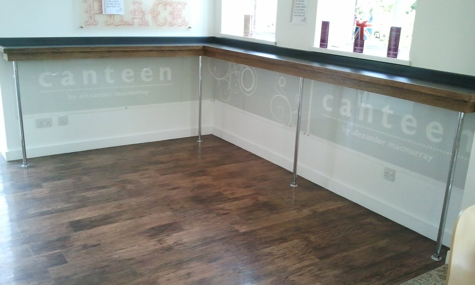 The Green I Signs Blog: perspex wall protection from kicks & scuffs at ...