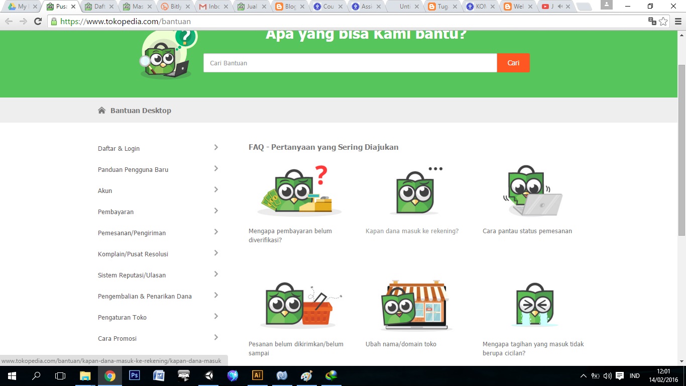 IMK: Tampilan Website Menarik : Tokopedia.com