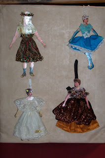 Karen's Dolls and stuff: Mermaid and Zentangle dolls