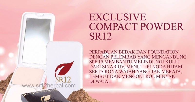 TOKO SR 12 SKINCARE HERBAL: Exclusive Compact Powder