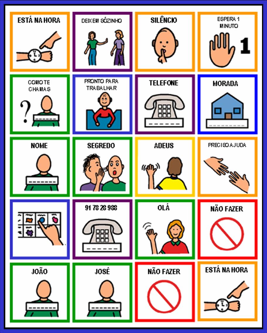 Pecs Para Imprimir Pdf Grátis - RETOEDU