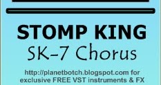 Stomp King SK-7 Chorus Freeware VST Effect | Planet Botch