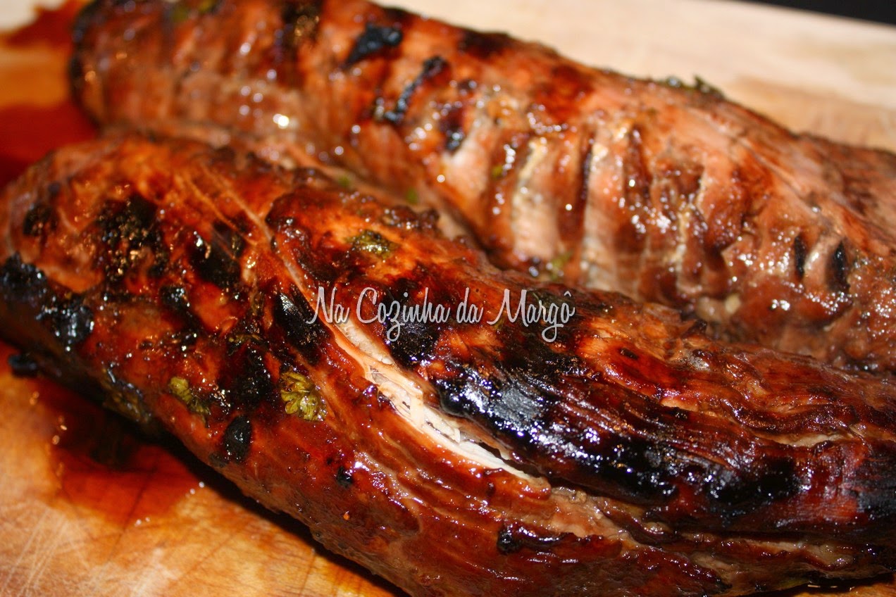 Na Cozinha da Margô: Lombo Assado com Molho Barbecue