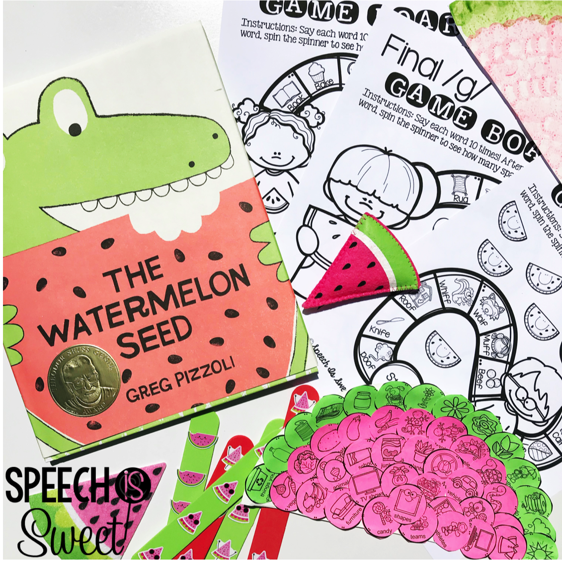Watermelon Fun in Speech! - Speech is Sweet