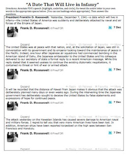 Classroom Freebies Too: FREE! World War II: FDR’s Speech, “A Date That ...