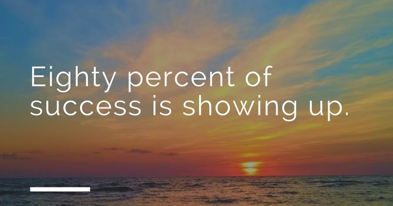 How to show up ~ Hi, it's Kevin.