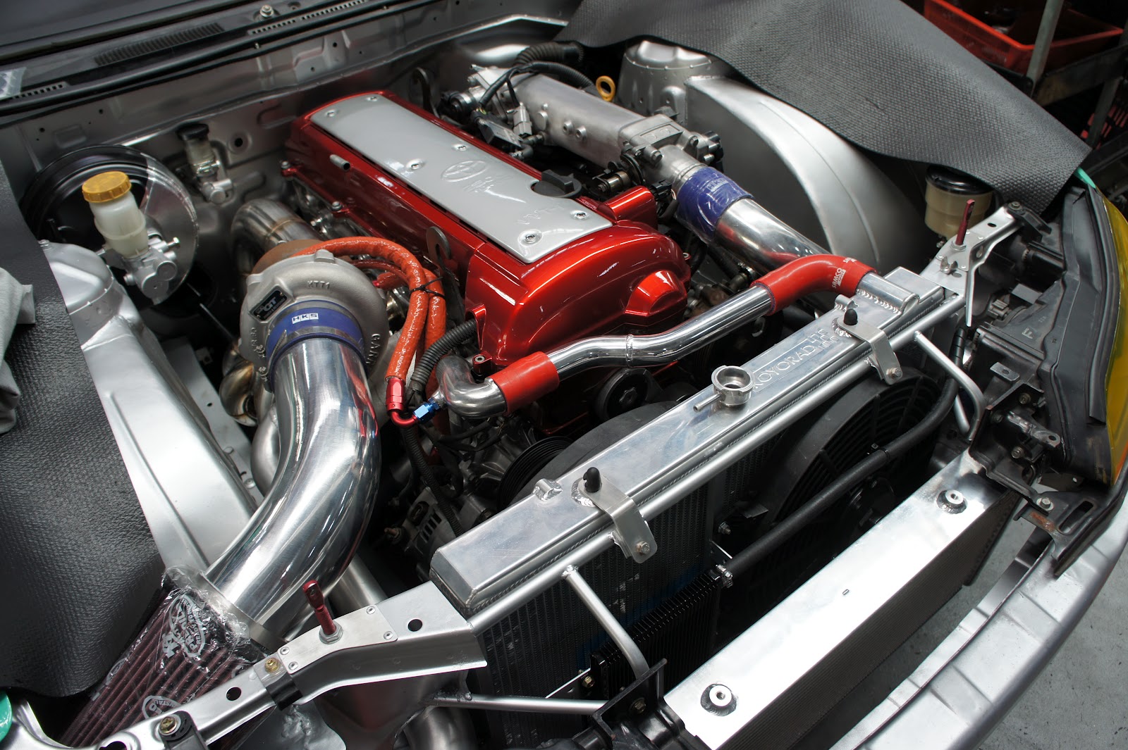 New Horizons - FlamezGraphics Portfolio: My Drift Spec S15 build - Engine