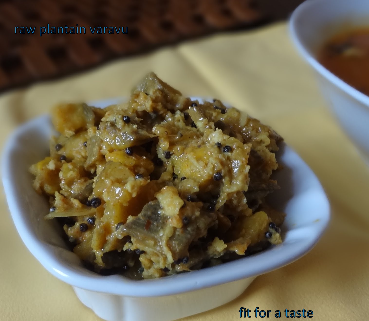 RAW PLANTAIN VARAVU/THORAN