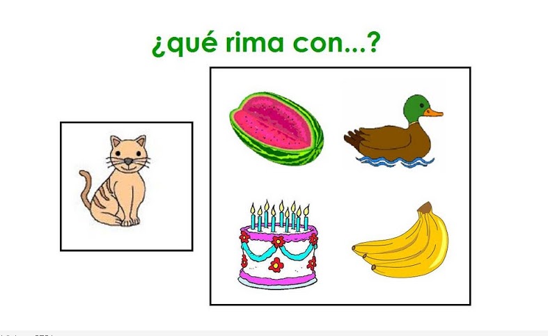 Educapeques: Material de Rimas