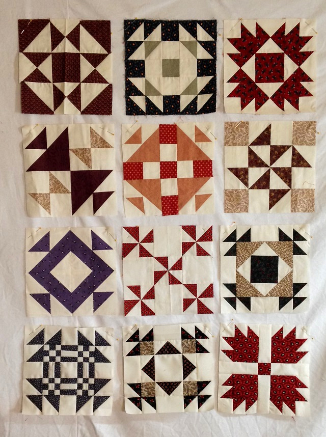 Plain Stitches: Borders for Each Block of the Sampler