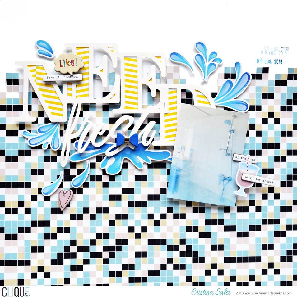 Clique Kits: Need fresh process video layout - Scrap and so on