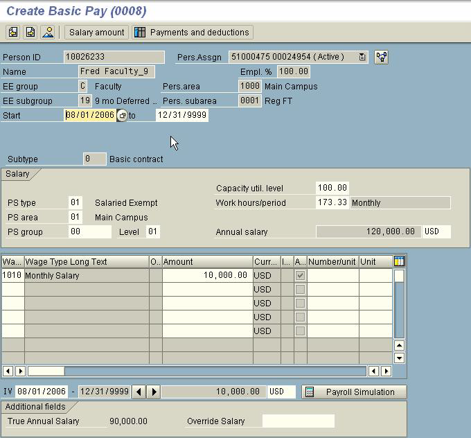 Hiring Actions - SAP-HRM