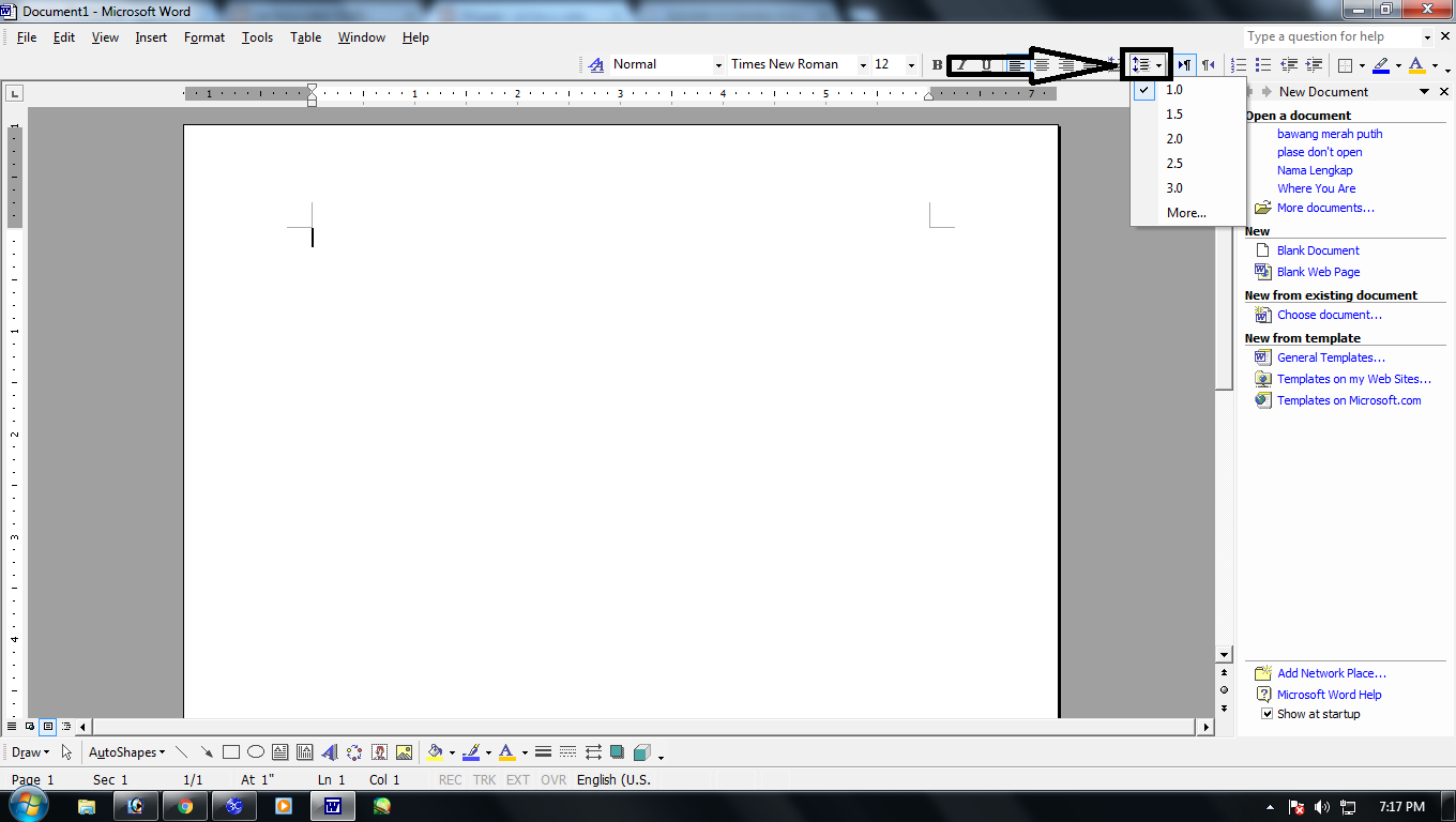 Catatan Aisha: Apa Itu Spasi 1.5?