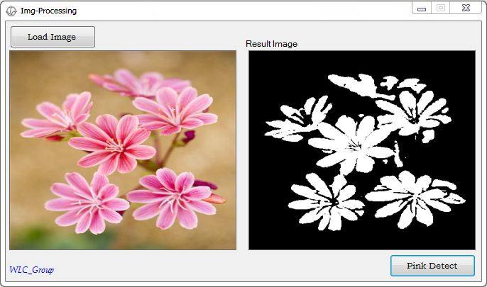 C# - Image Processing (Pink Color Filtering Algorithm) | WLC_Programming Knowledge
