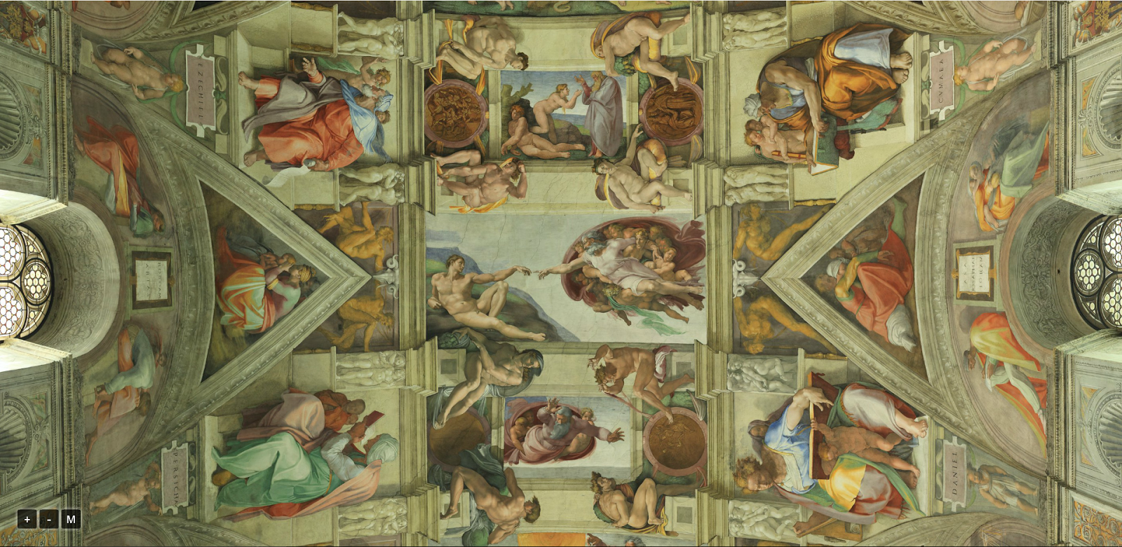 Digital Photography Mod 1, 2017: Week 7: Virtual Tour of Sistine Chapel