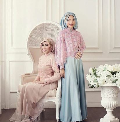 35+ Inspirasi Model Gaun Pesta Muslim Modern 2020