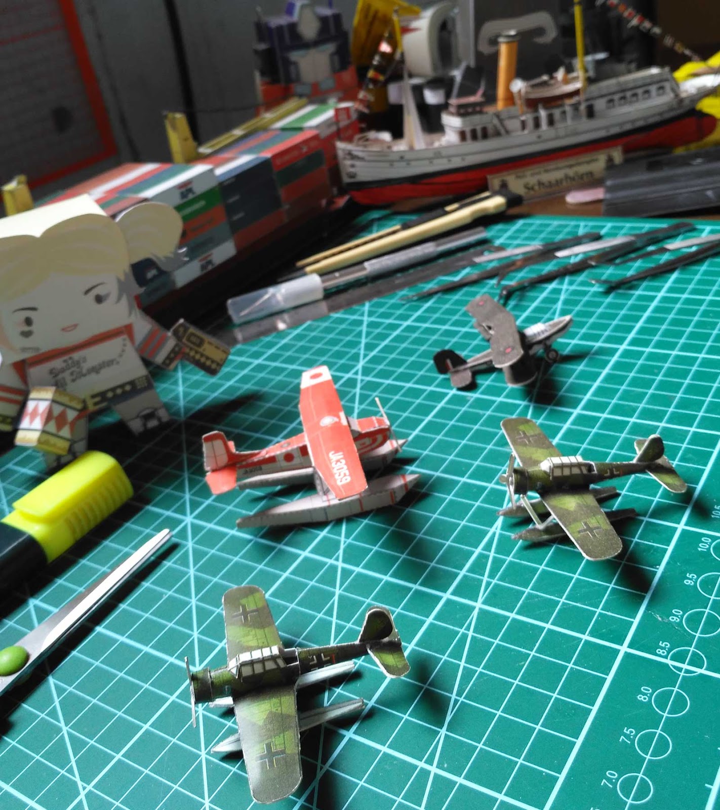 Paper Model Kapal Perang Gallery Foto