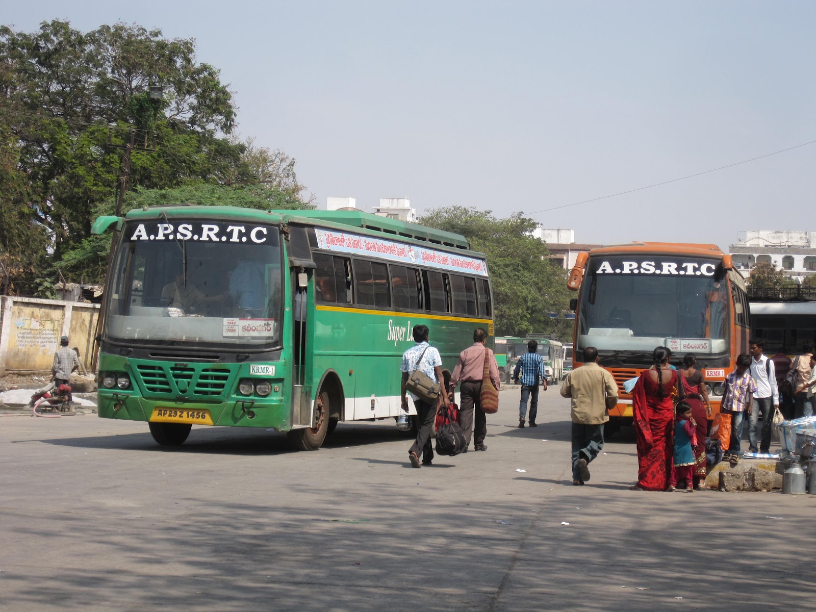TS AP & SRTC BUS FANS: J.B.S [Jubilee Bus STation] Secunderabad / PICKET