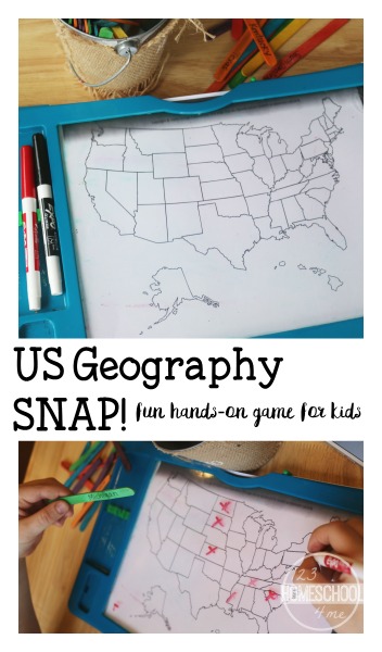 US Geography SNAP: Fun Geography Game for Kids | School Time Snippets