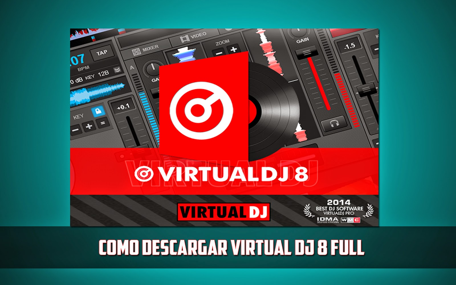 Activar y Instalar virtual dj 8 full - Web tutoshugo