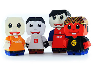 French Fold Papercraft: Punokawan papercraft (indonésienne de Java ...