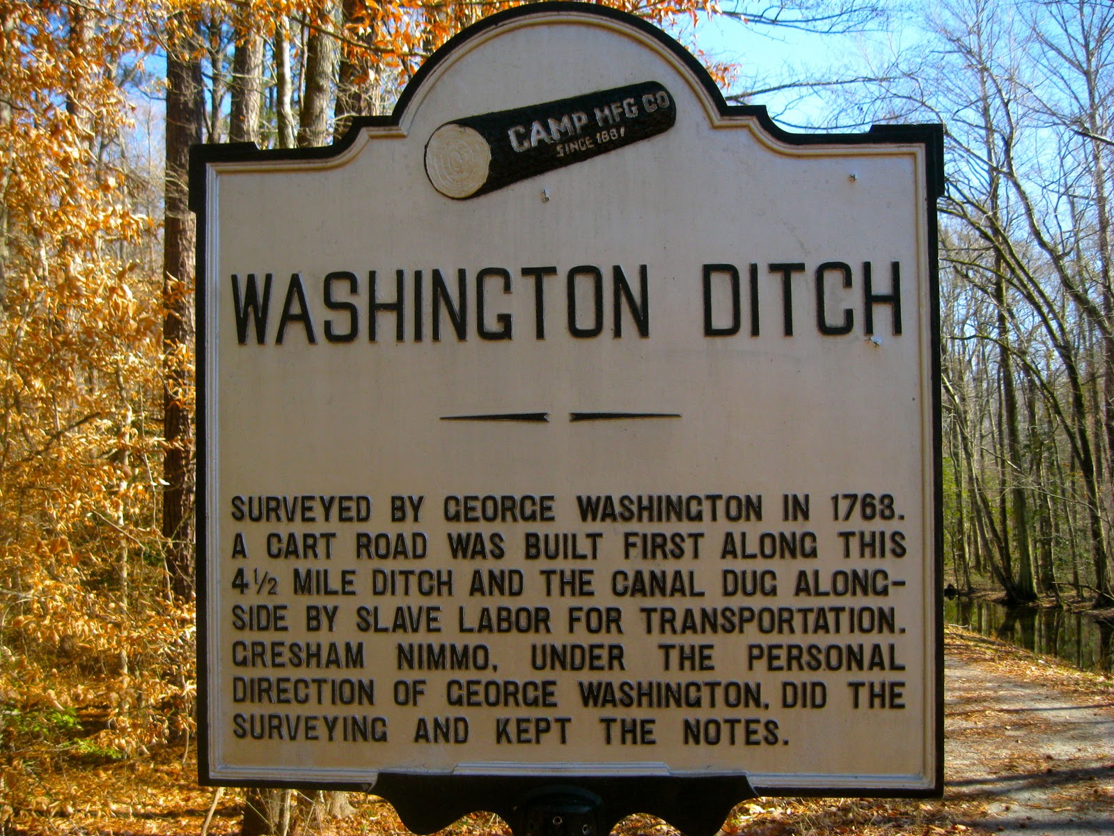 Off the Shelf: Walks Along the Washington Ditch of the Great Dismal Swamp