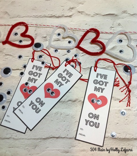 504 Main by Holly Lefevre: Printable Bookmarks Valentines: I've Got My ...