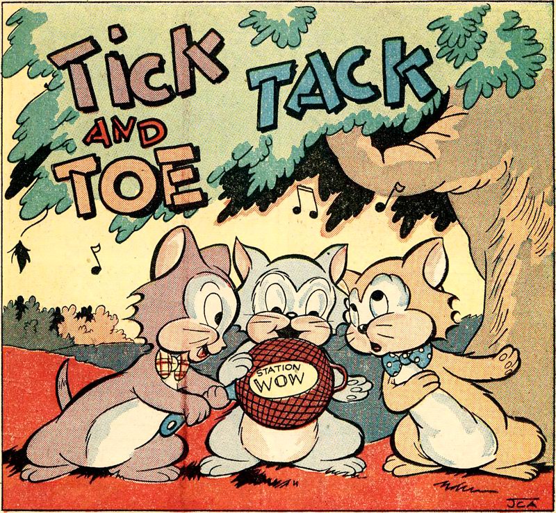 The 1940s Funny Animalphabet: 1940s Funny Animalphabet - T