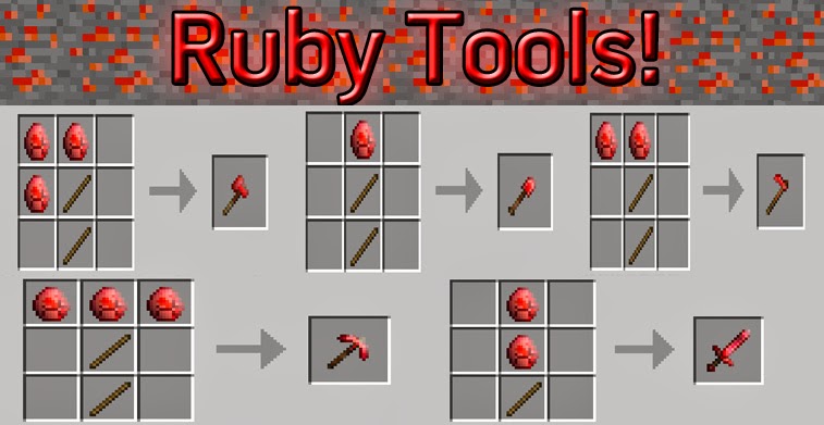 Trio Gems Mod Minecraft 1.6.4 ~ SalseroCraft MODS