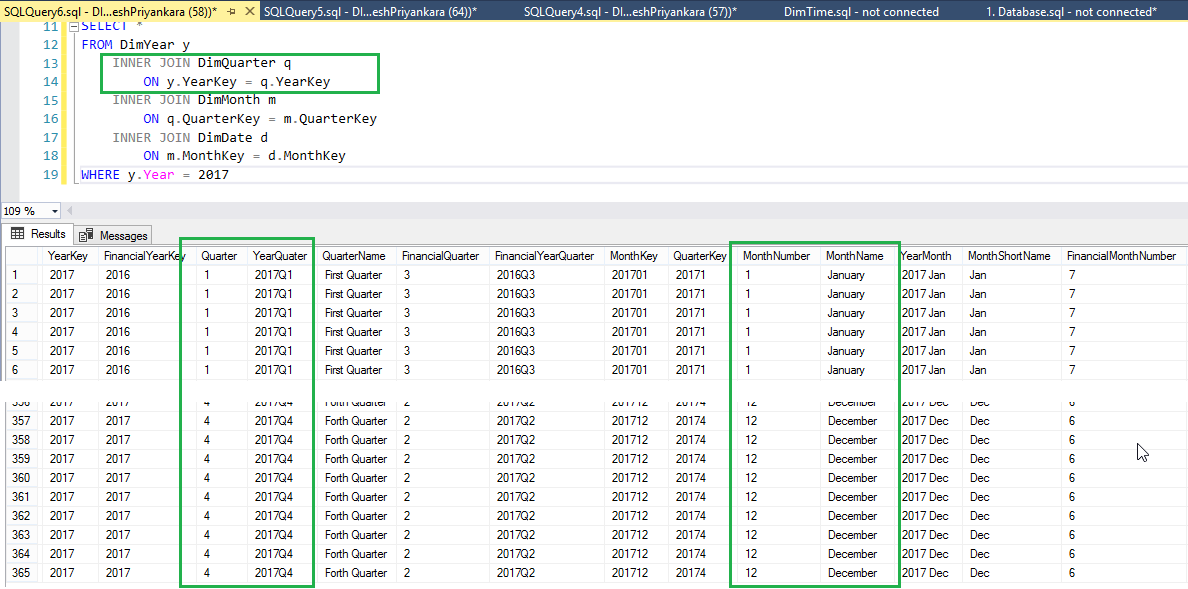 Dinesh's Blog :::: Being Compiled ::::: Script for populating Date ...