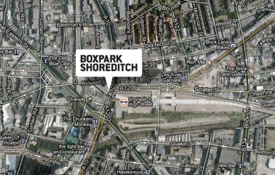 BECOMING A DESIGNER: BOX PARK SHOREDITCH