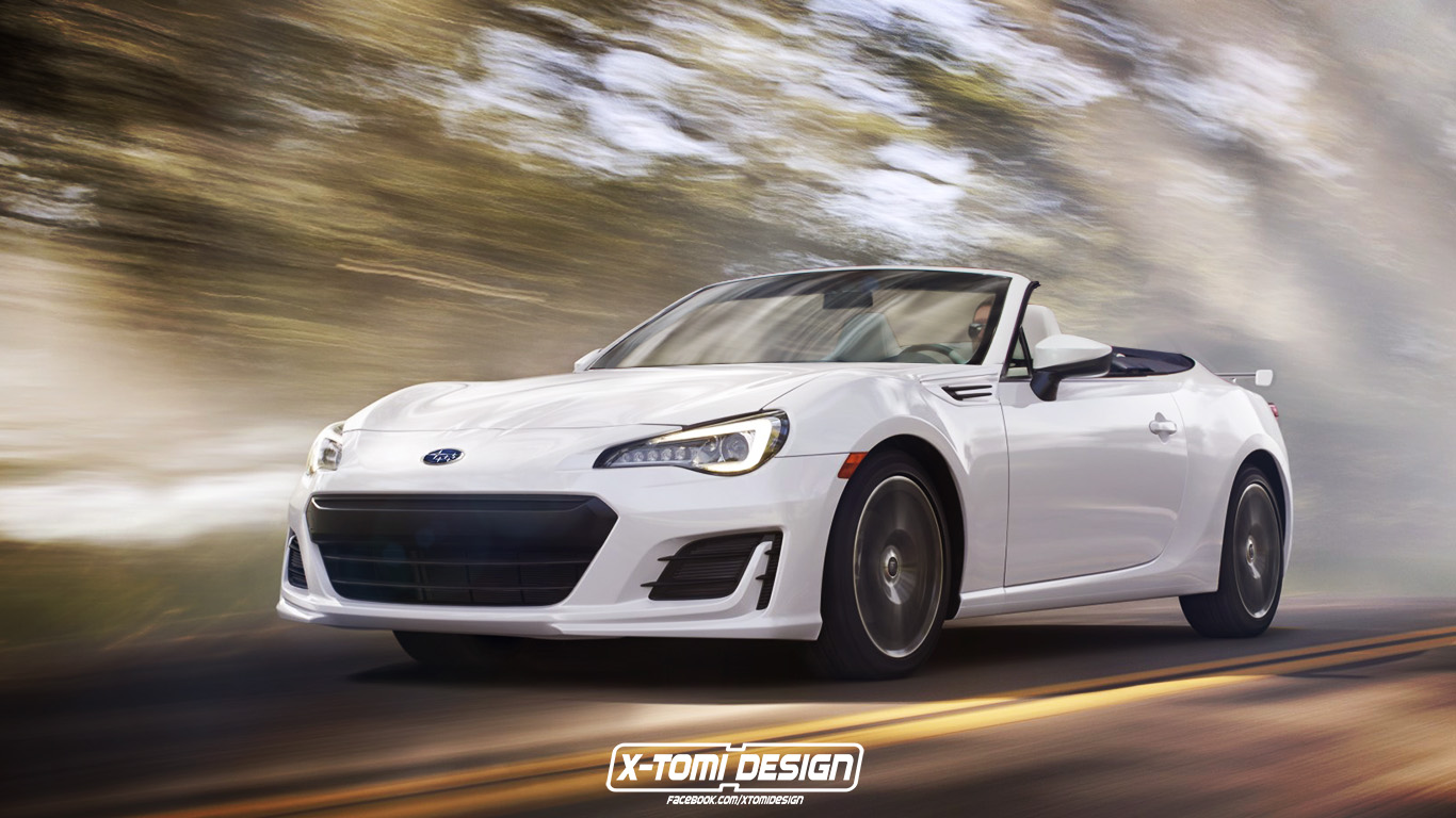 X-Tomi Design: Subaru BRZ Convertible