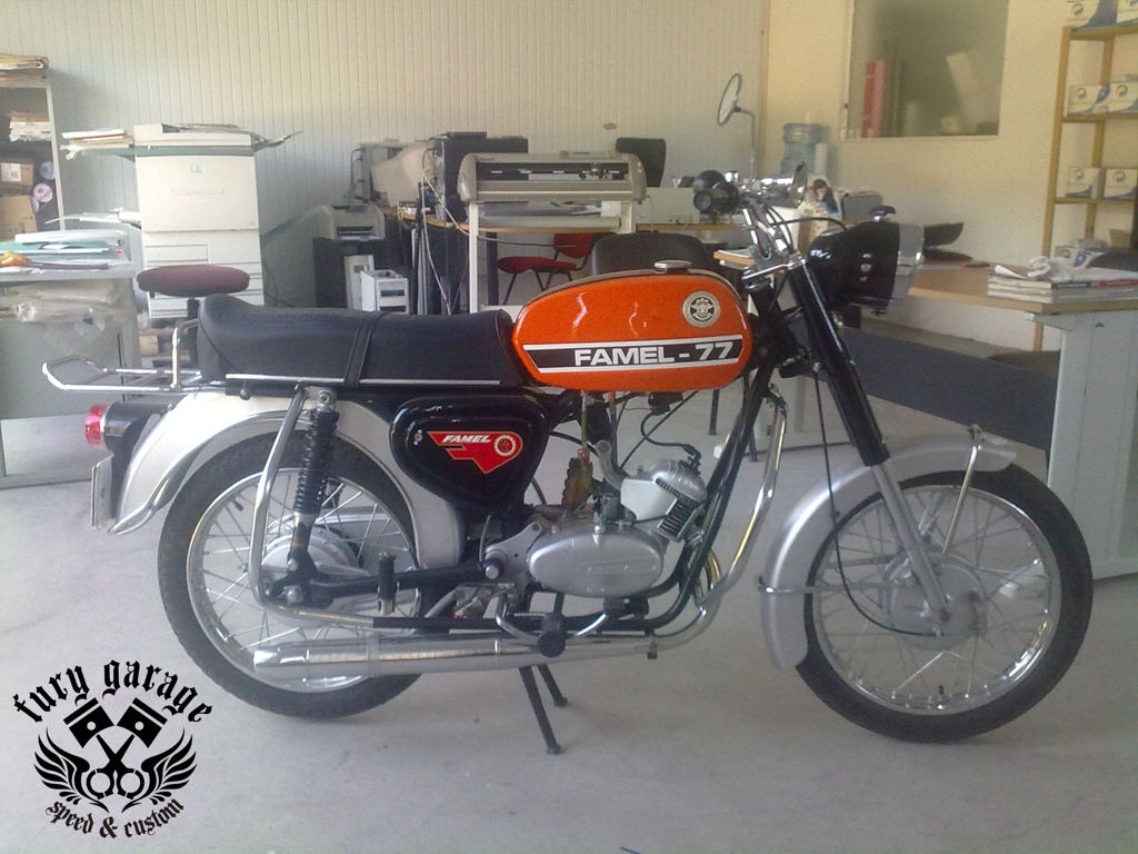 Fury Garage • Speed and Custom: Famel 77 - resultado final