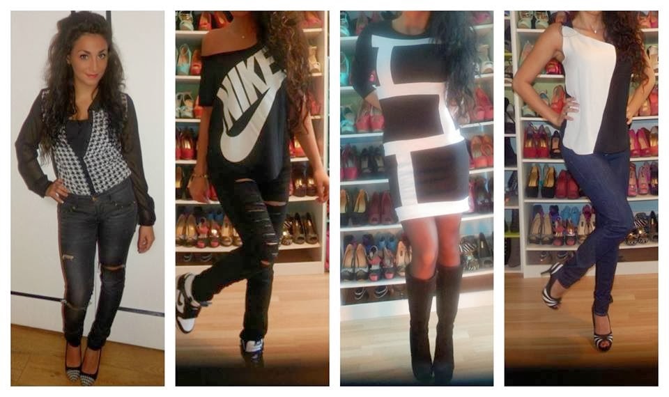 A-Touch-of-Insolence: Look book #1 - Black & White avec Océane en Guest ...