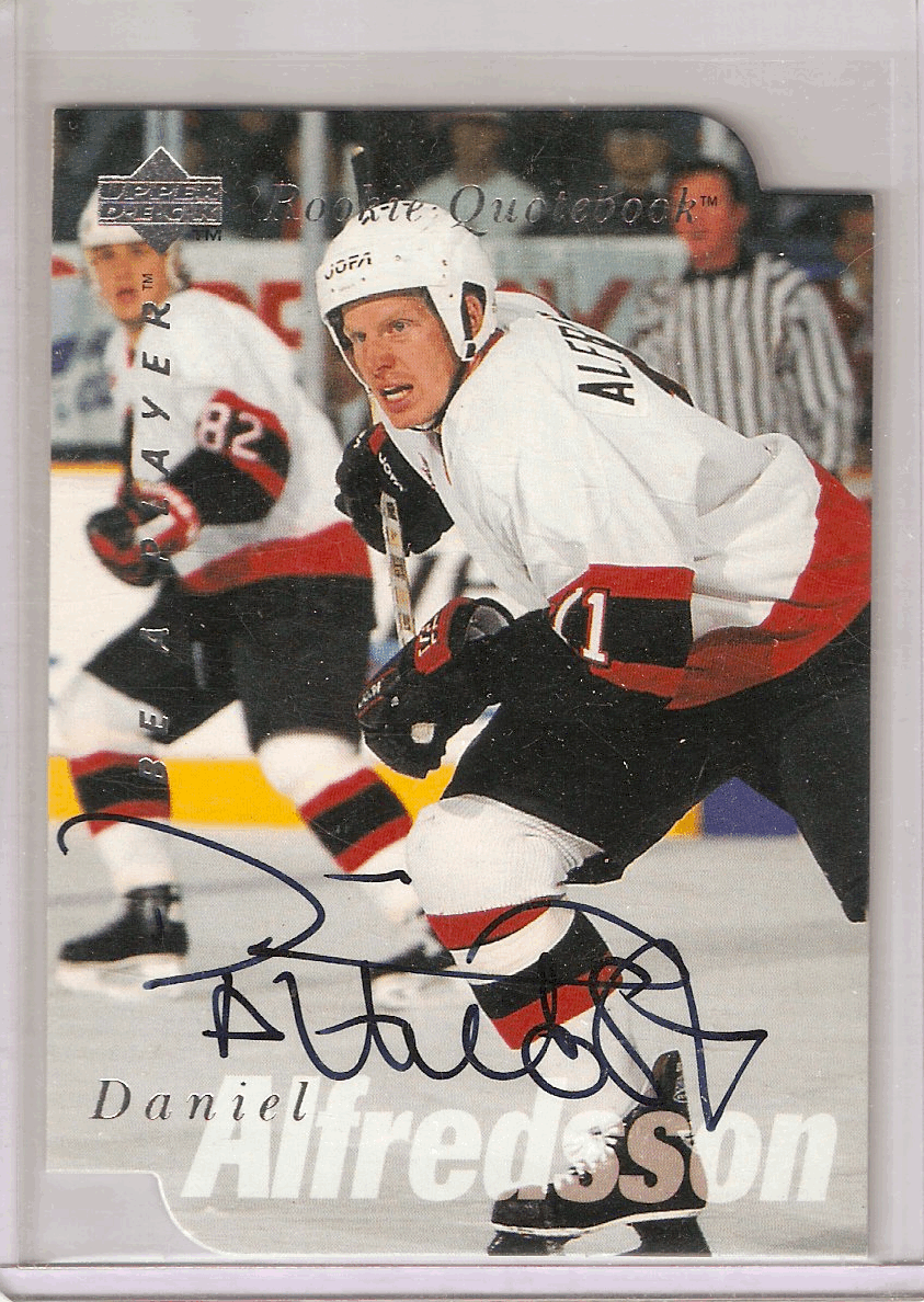 Hockey Card Heaven: 1,000 Point NHL Player Autographs - #58 Daniel ...