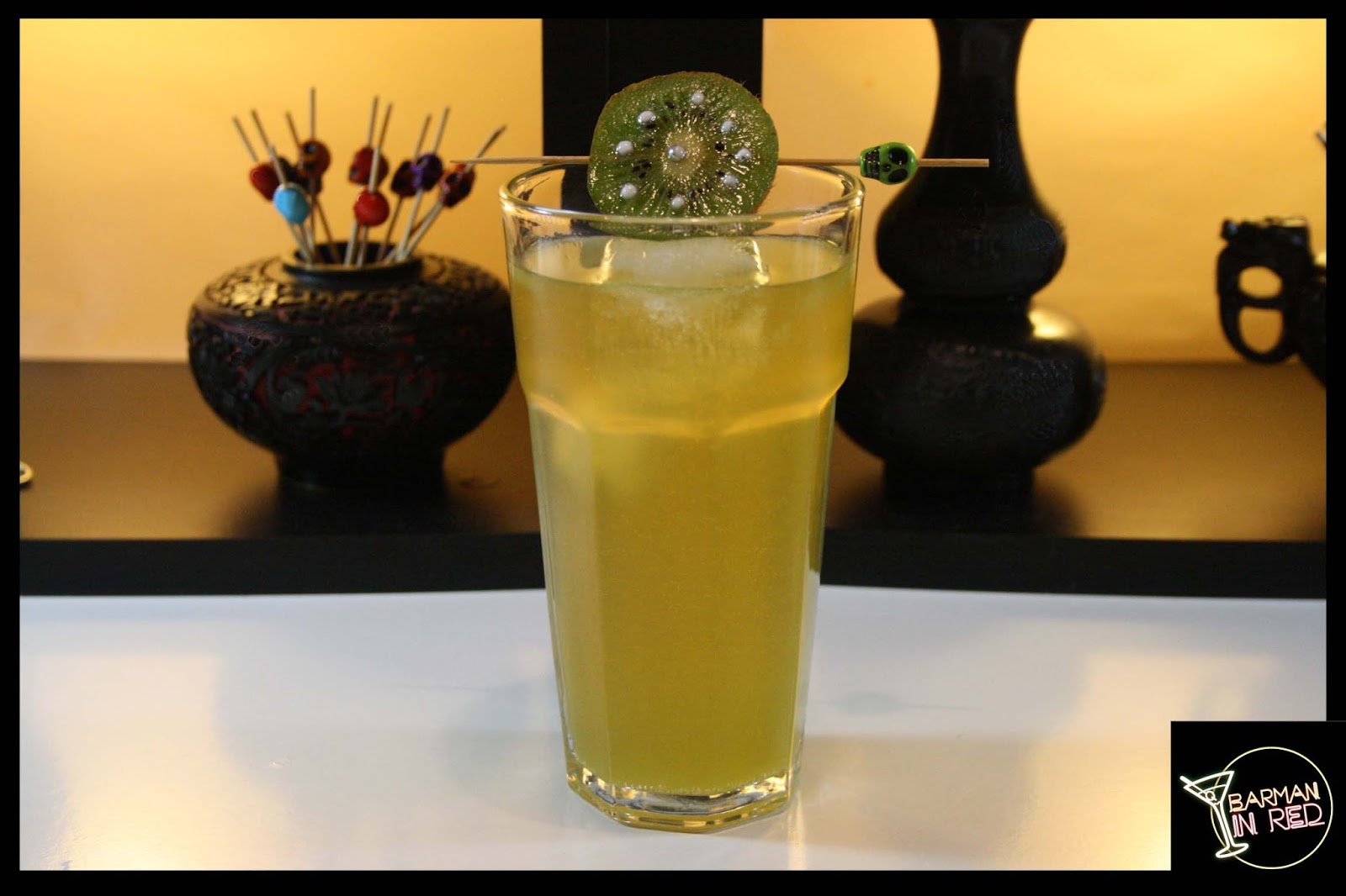 Cócteles con ron "El beso de la rana"