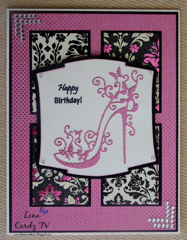 CARDZ TV: CARDZ TV CARD DESIGNERS CHALLENGE #4 ~ "3 PATTERNED PAPERS"