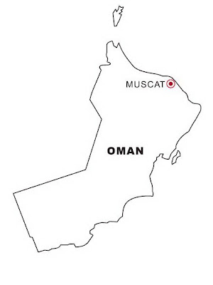 Oman Map Coloring | COLOR AREA