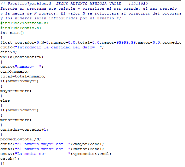 PROGRAMACION ESTRUCTURADA ANTONIO