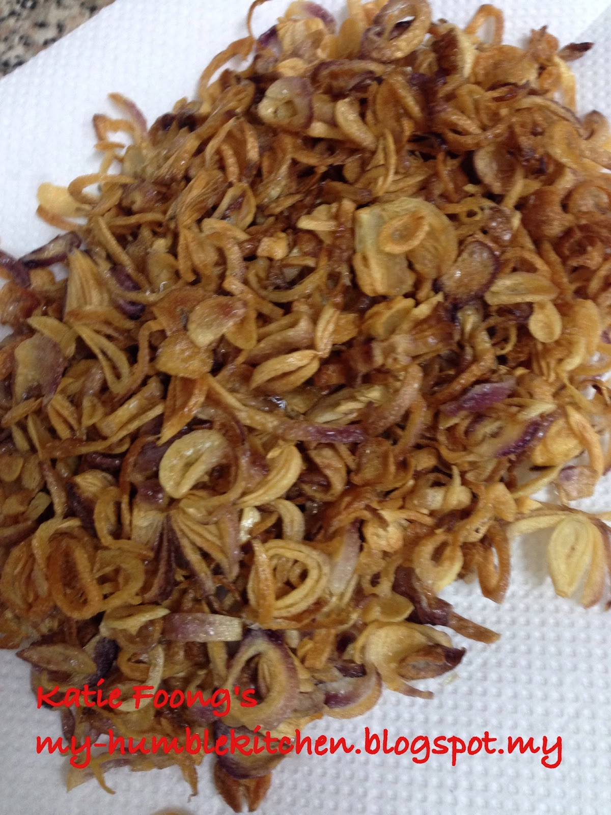 MY-HUMBLEKITCHEN: CRISPY FRIED SHALLOTS