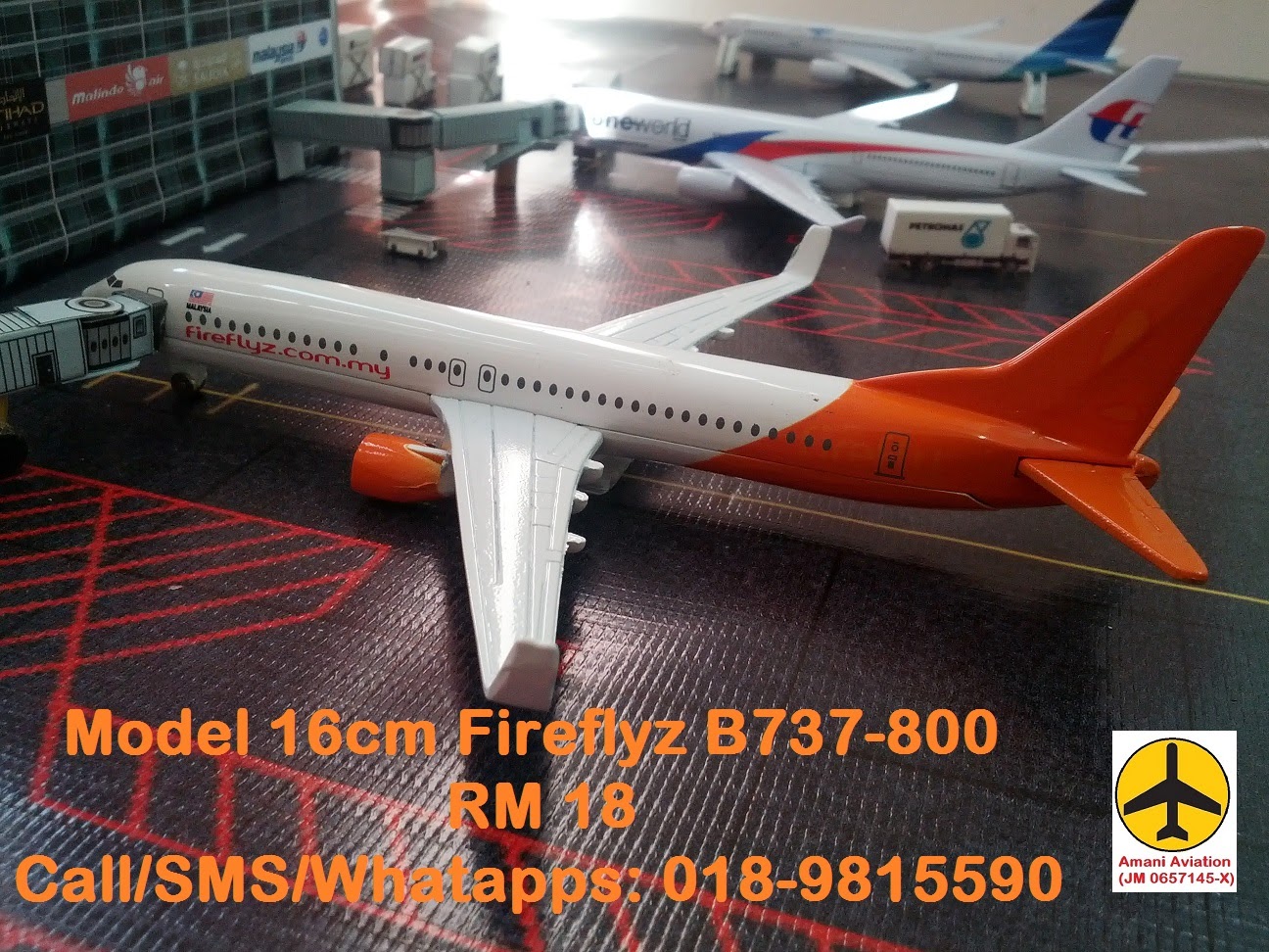 Model Airplane - Diorama - Model Airport - GSE : Fire Fly