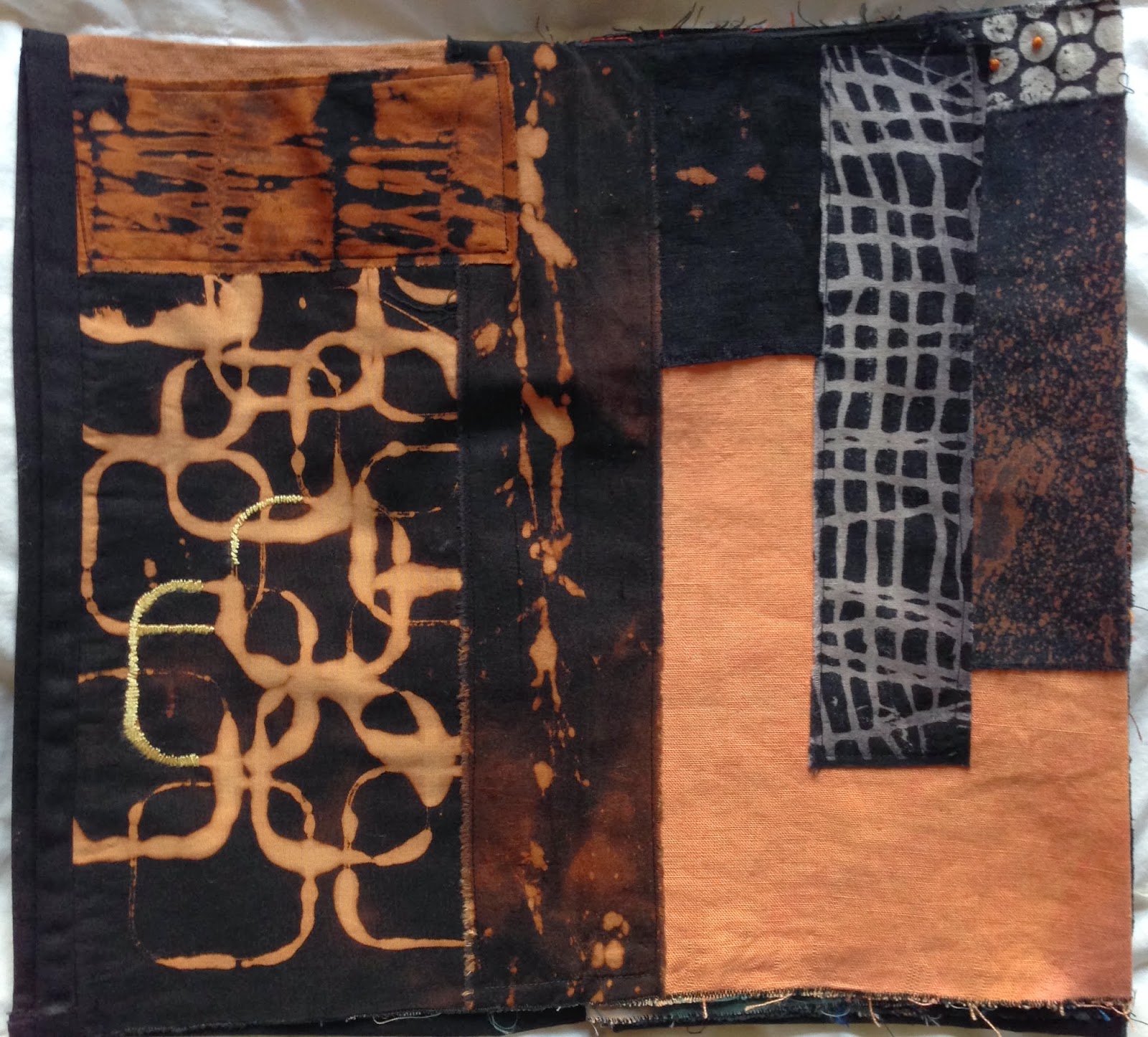 My Stuff: More Discharge Dyeing with Bleach