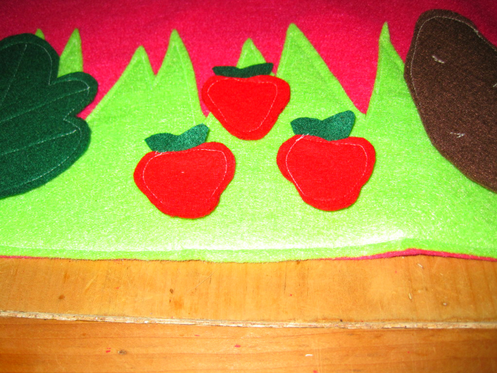 Card Table Felt Playhouse: Phase 2