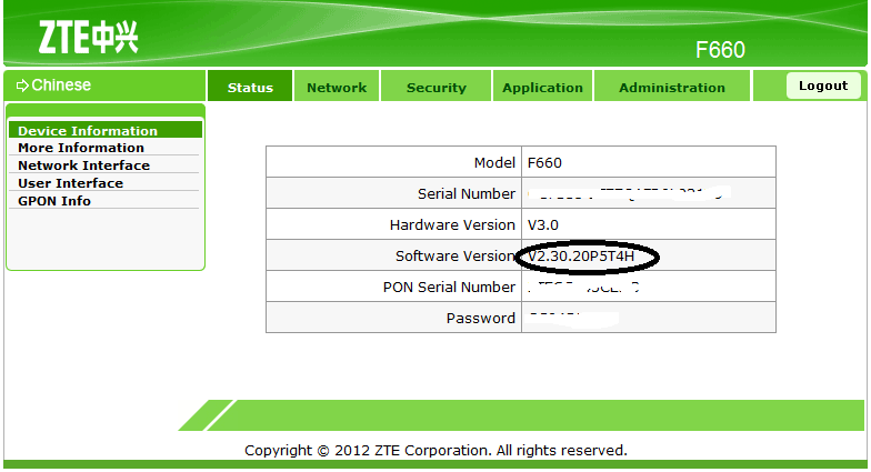 Cara Upgrade / Downgrade Modem ZTE F660 ~ dedemit