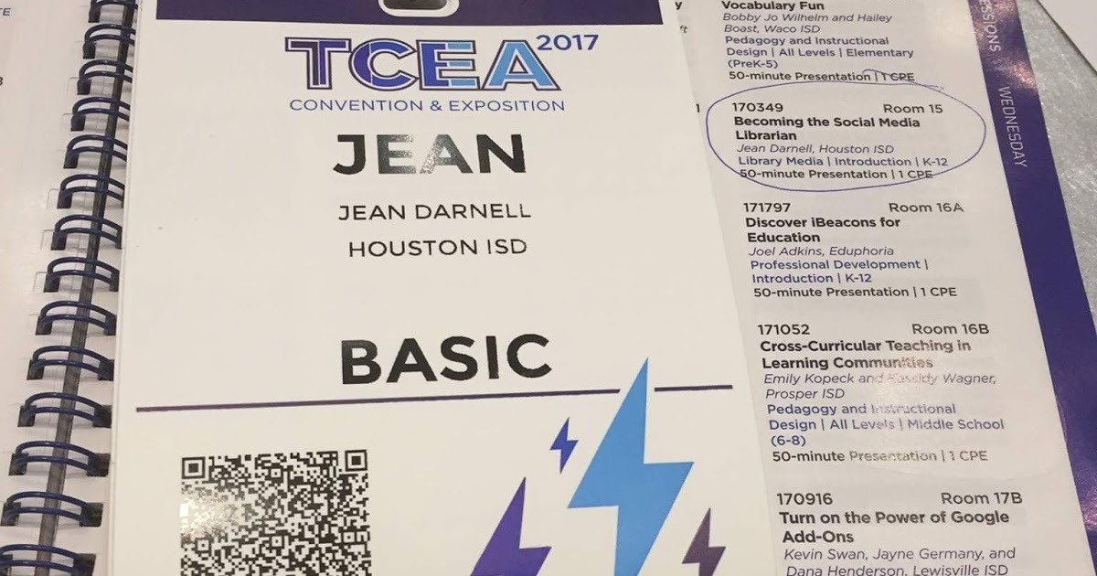 TCEA 17 as a Presenter